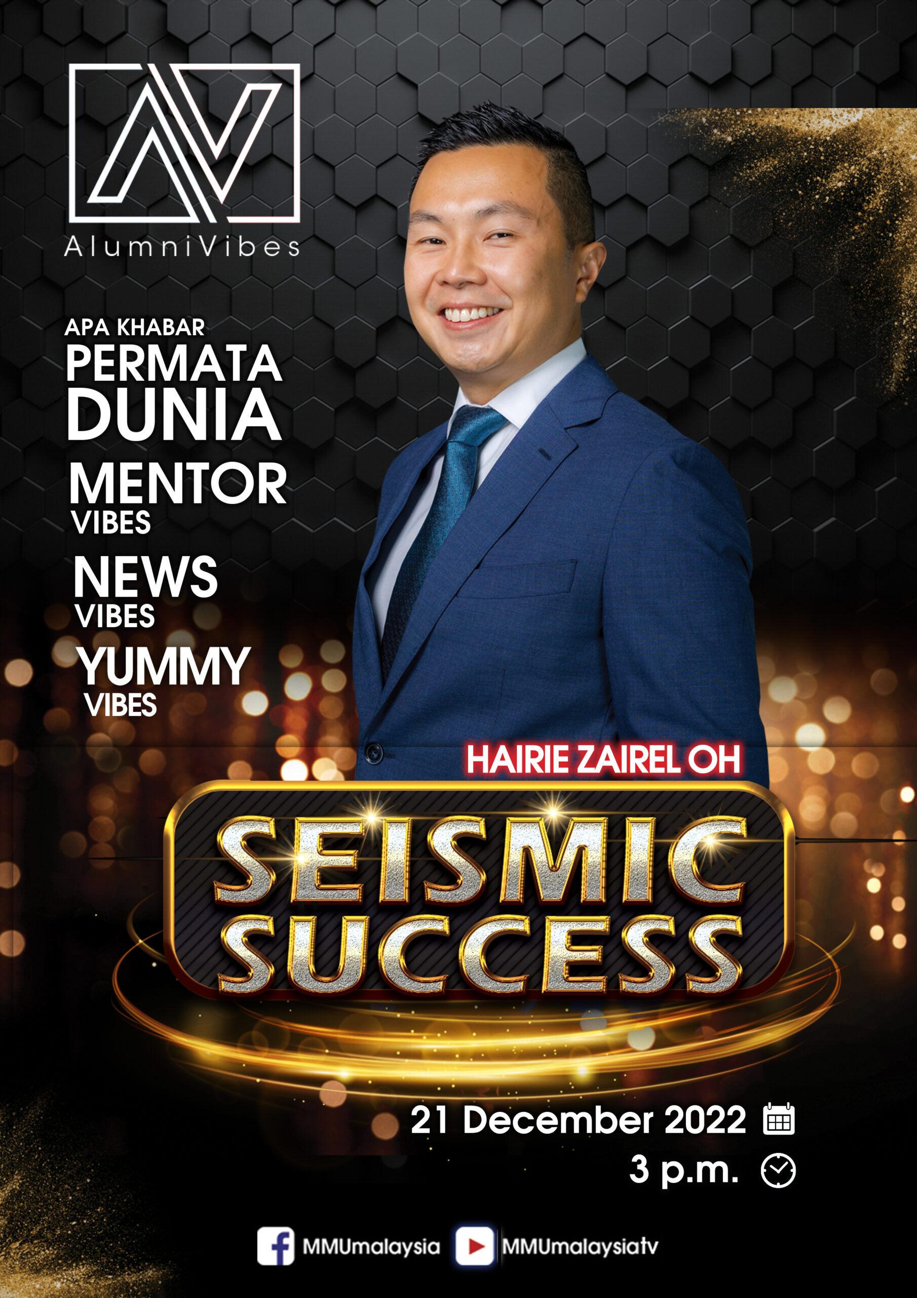 Centre for Alumni | 6th Series Alumni Vibes: SEISMIC SUCCESS