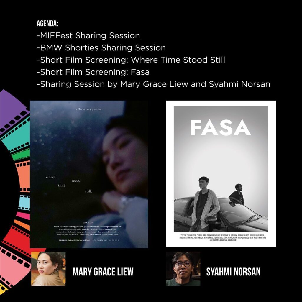 Centre for Alumni | Mary Grace Liew gives a talk at MIFFest Campus ...