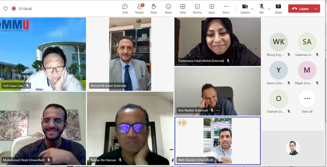 Centre for Alumni | MMU and Middle East Alumni Engage in Virtual Dialogue