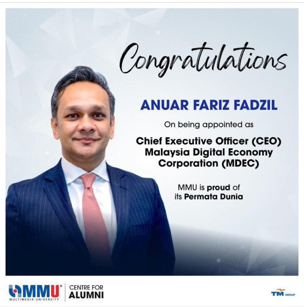 Centre for Alumni | Congratulations to Anuar Fariz Fadzil on His ...